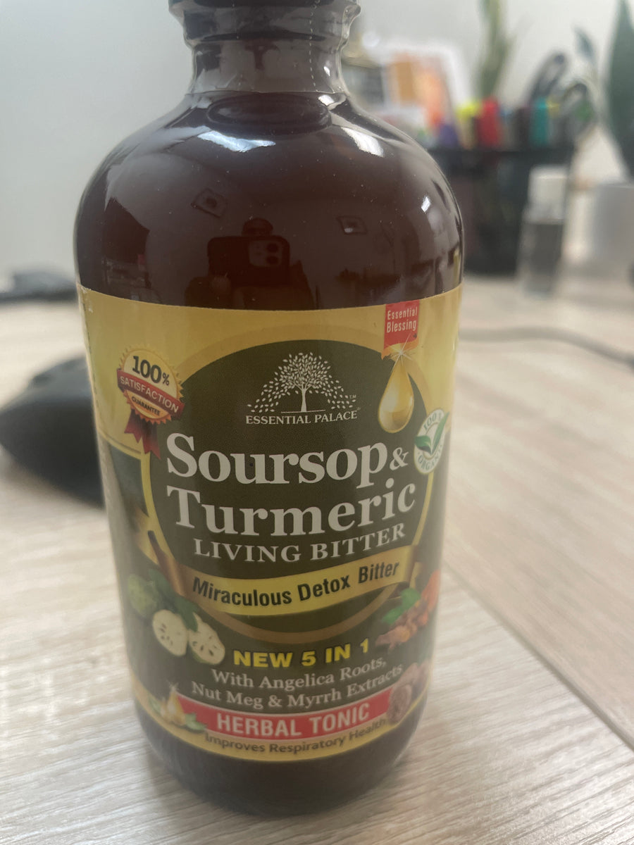 Soursop & turmeric living bitter – Natural Vibez