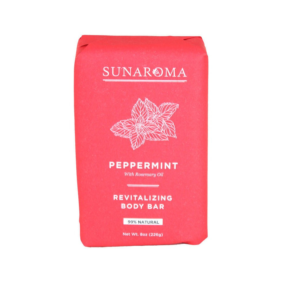 Sunaroma Soap - Peppermint – Natural Vibez
